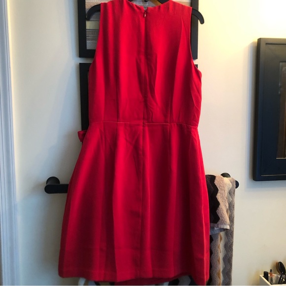 LOFT | Dresses | Nwt Loft Red Wrap Sheath Dress 6p | Poshmark
